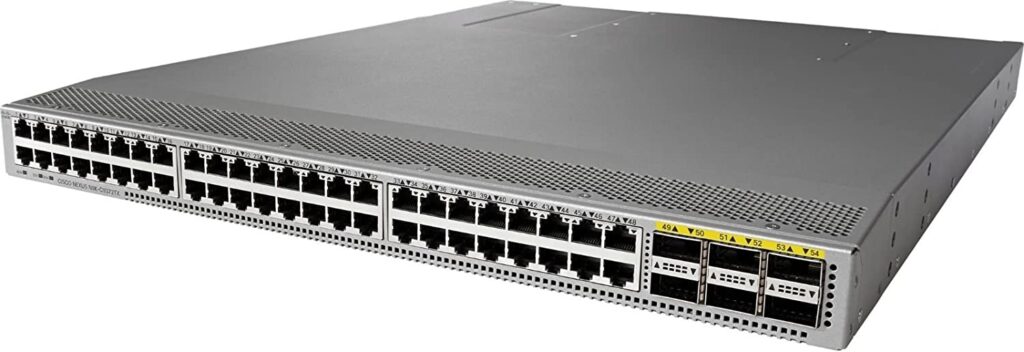 CISCO – Switch Nexus N3K-C3172PQ-10GE – 48 ports 40Gbps SFP+ + 6 ports ...